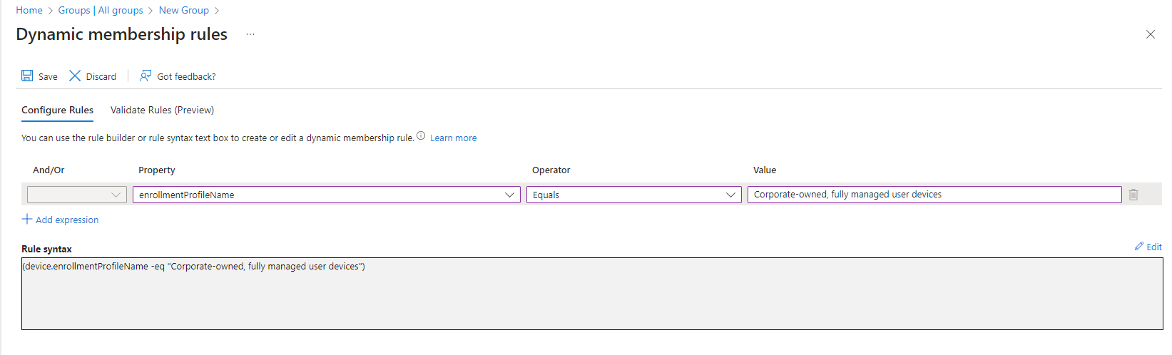 How to create Entra dynamic groups for Android Enterprise enrolments?